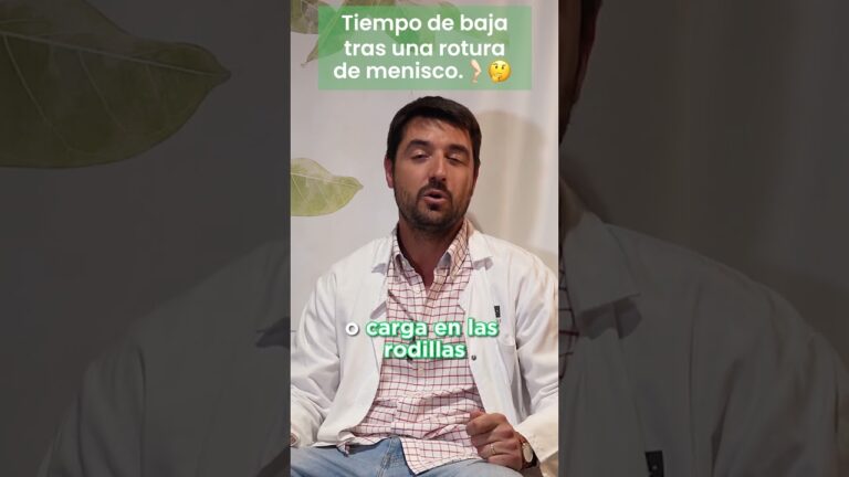 Guía Completa sobre la Recuperación de la Operación de Menisco por ...